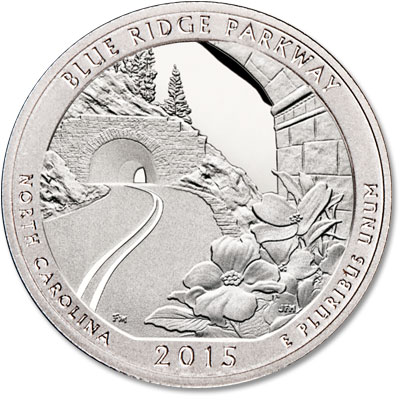 Blue Ridge Parkway Quarter design finalizedLittleton Coin Company ...